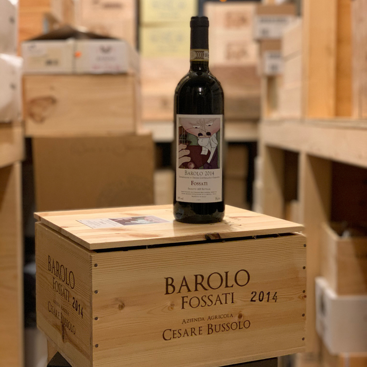 Cesare Bussolo Fossati Barolo 2014 - Fine Wine Specialist - SAJ Vine ApS